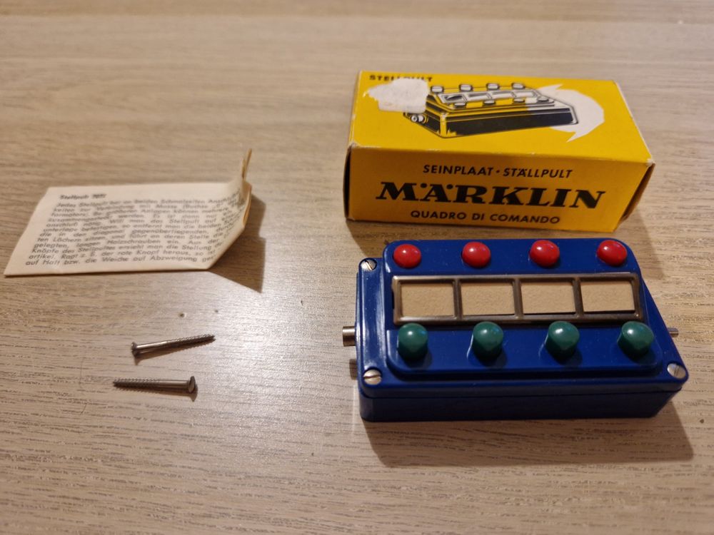 Märklin 7072 Stellpult OVP NEU | Kaufen auf Ricardo