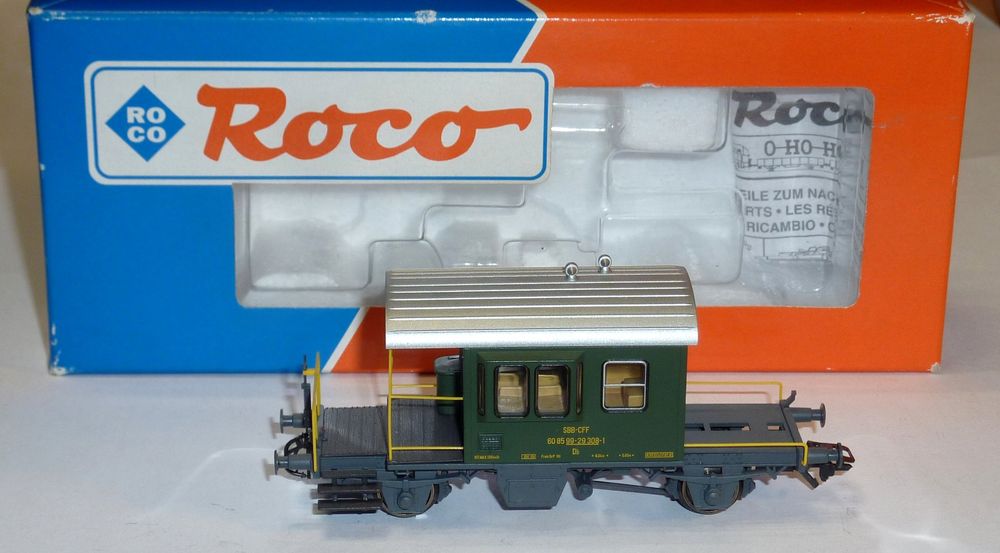 ROCO 46960 "SPUTNIK" Güterzugbegleitwagen SBB H0 Grün | Kaufen auf Ricardo