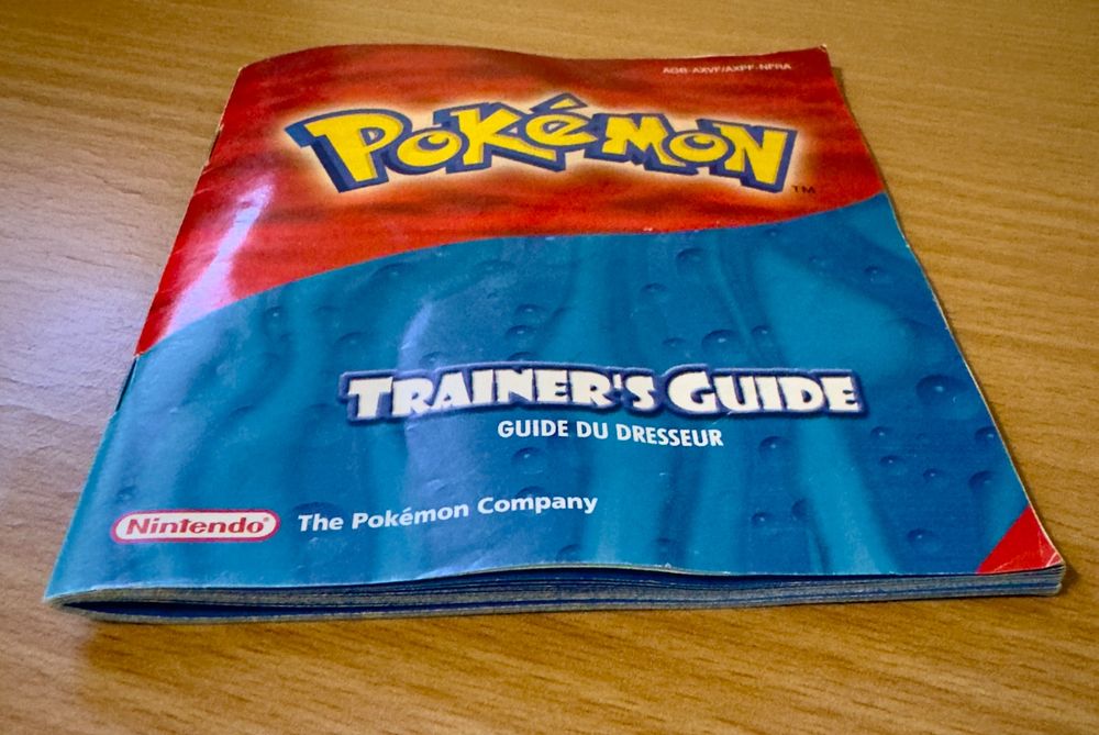 POKÉMON TRAINER'S GUIDE 🇫🇷 - Pokémon Rubis et Saphir (GBA) (D'occasion ...