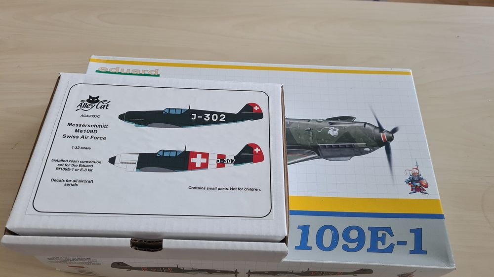 1:32 Messerschmitt Bf 109 D Swiss Air Force Eduard Alley cat | Kaufen auf Ricardo