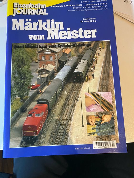 MAG DE MÄRKLIN VOM MEISTER EISENBAHN JOURNAL (Gebraucht) in für CHF 3.5 ...