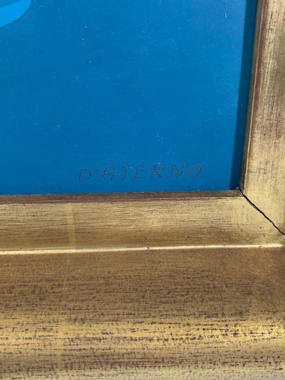 Andrea D' Aterno (1920-2000) grosses Gemälde (Gebraucht) in Root für ...