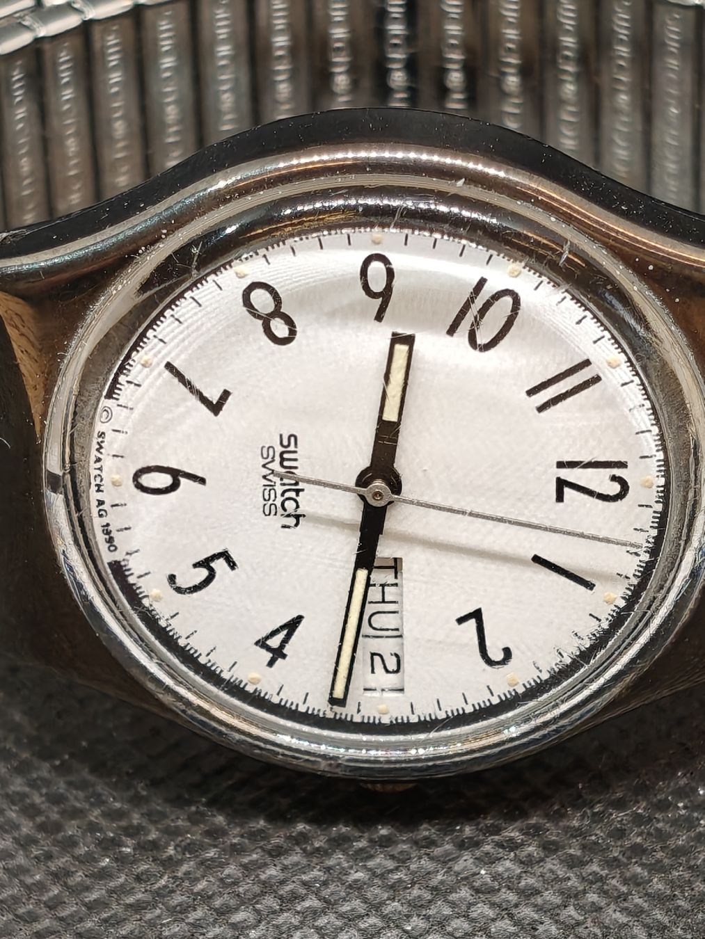 Swatch Irony Day Date Flexband Swiss Made Vintage (Gebraucht) in Wangen ...