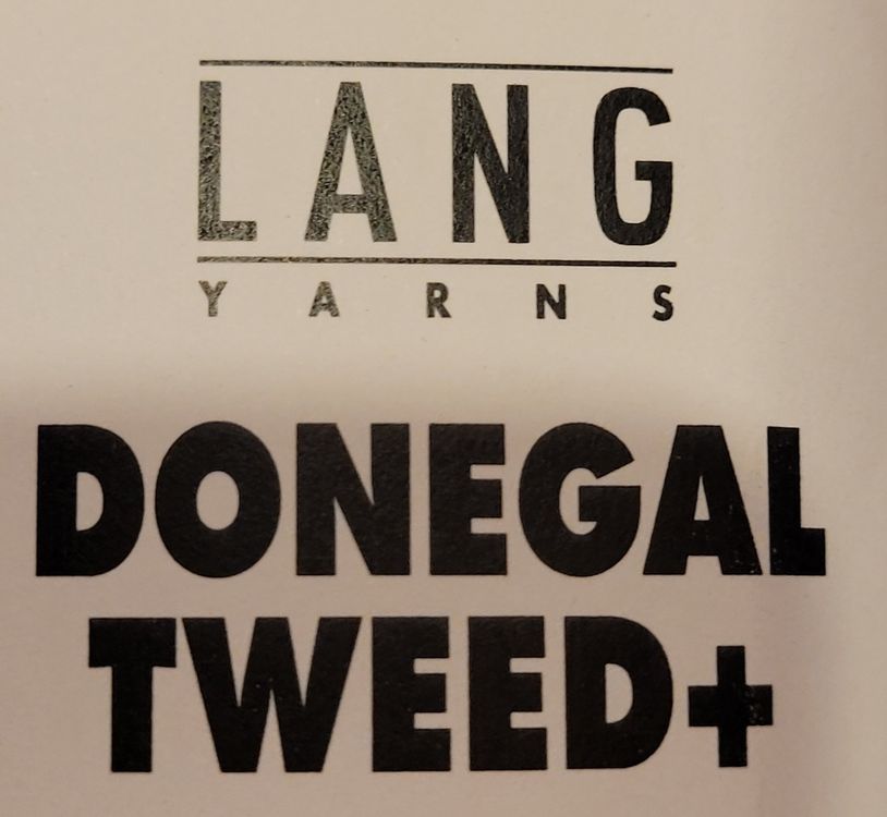 Donegal Tweed+ von Lang - echtes irisches Traditions-Garn (Neu und ...