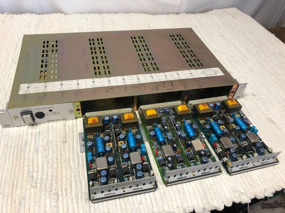 Studer Stereo Balancing Unit (defekt) | Kaufen auf Ricardo