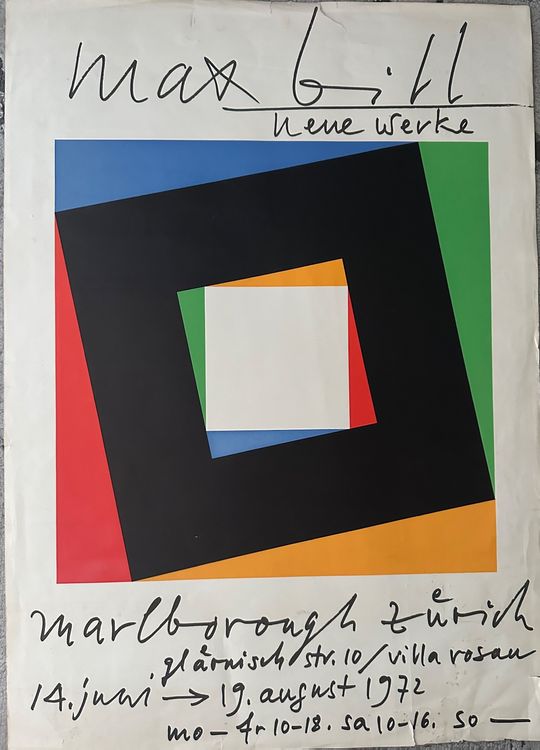 Max Bill (1908-1994) Serigraphie | Kaufen auf Ricardo