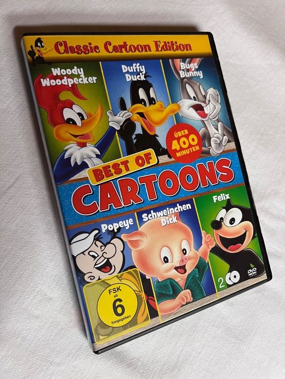 Best of Cartoons - Classic Cartoons Edition >2'DVDs-Deutsch