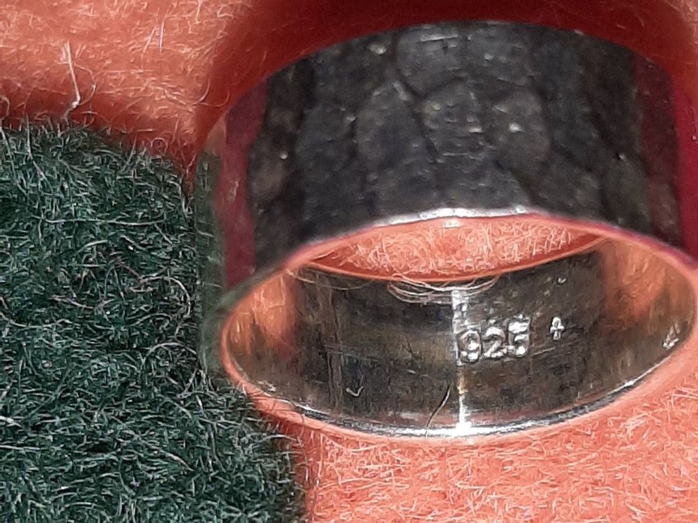 925 Silberring Gr. ca. 15 mm | Kaufen auf Ricardo