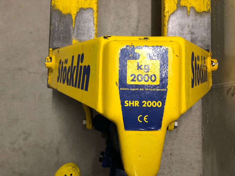 Stöcklin SHR 2000 Schnellhub Handhubwagen Rolli | Kaufen auf Ricardo