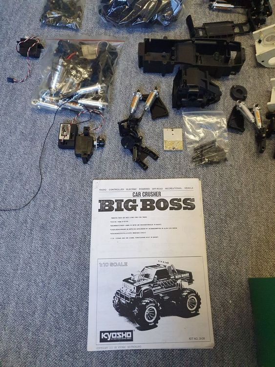 Seltener Vintage Kyosho 1/10 Big Boss Monster Truck | Kaufen auf Ricardo