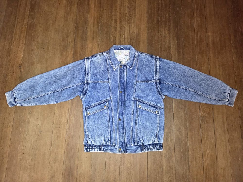 Vintage 80s Denim Jacket with Detachable Sleeves – Torero Vi (Gebraucht ...