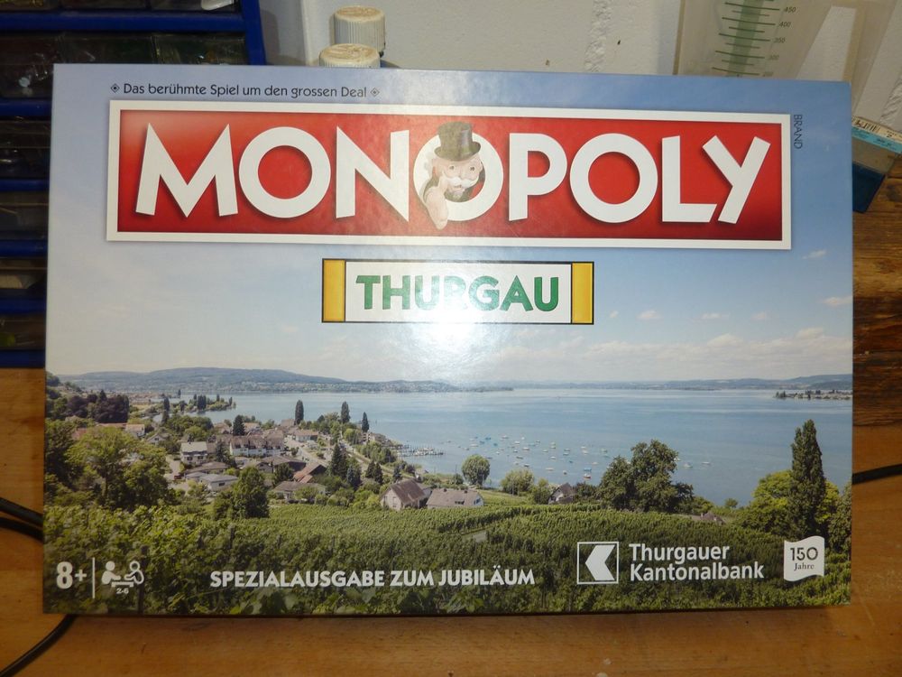 Monopoly Thurgau (Neu und originalverpackt) in Neukirch-Egnach für CHF 10 – mit Lieferung auf ...