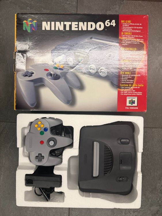 Nintendo 64 console en boîte (D'occasion) à Pont-de-la-Morge pour CHF ...