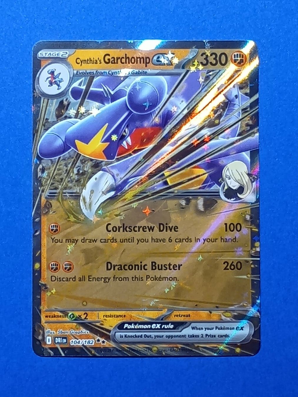 Pokemon TCG Destined Rivals Cynthia's Garchomp 104 ex 🇬🇧 (Neu (gemäss Beschreibung)) in Zürich ...