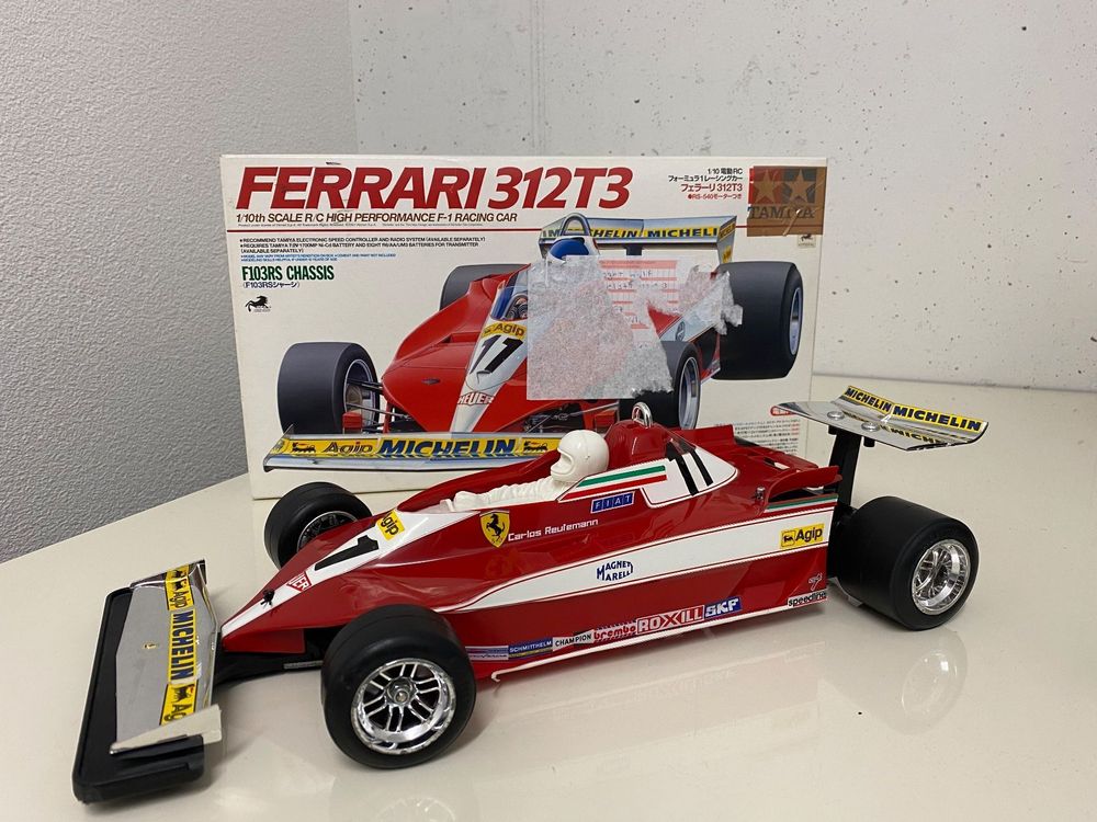 Tamiya F103 RS Ferrari 312T3 Formel 1 (Neu (gemäss Beschreibung)) in ...