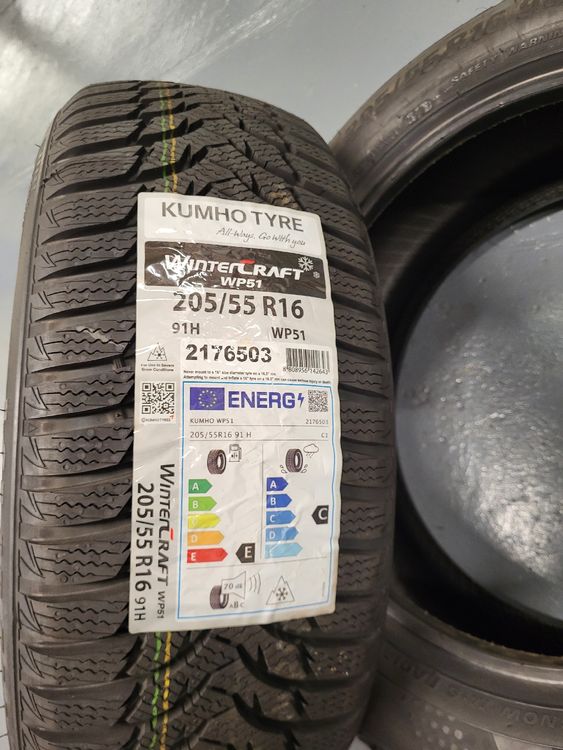 205/55 R16 Winterreifen Kumho | Kaufen auf Ricardo