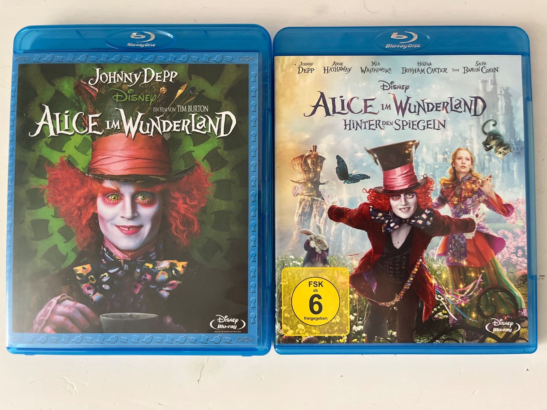 Disney | Alice im Wunderland | Hinter den Spiegeln | Blu-ray (Neu ...