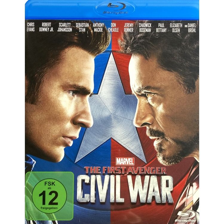The First Avenger: Civil War - Blu-ray (Gebraucht) in Jonschwil für CHF 3.9 – mit Lieferung auf ...