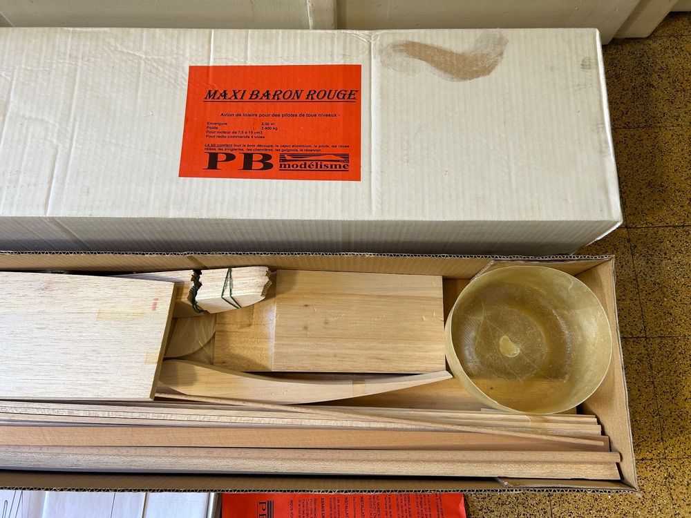 Avion RC PB Modélisme Maxi Baron Rouge (Gebraucht) in Geneve für CHF 63 ...