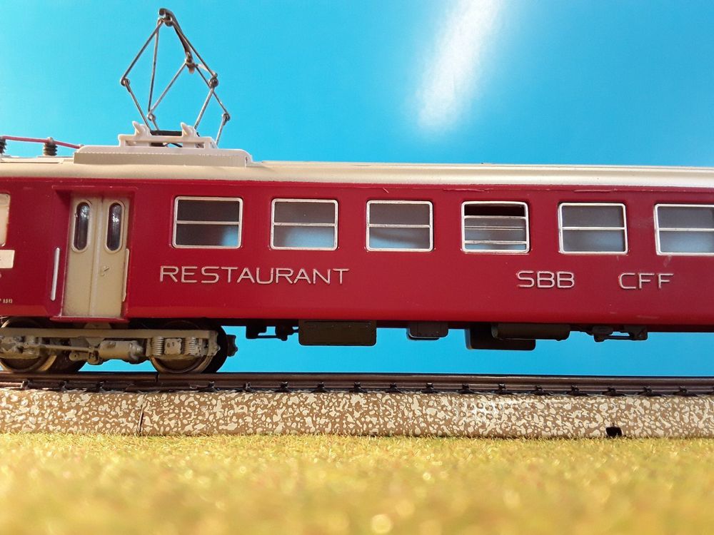 Modelleisenbahn _ Fleischmann _ SBB Restaurant _ Spur H0 (Gebraucht) in Uerikon für CHF 19 – mit ...