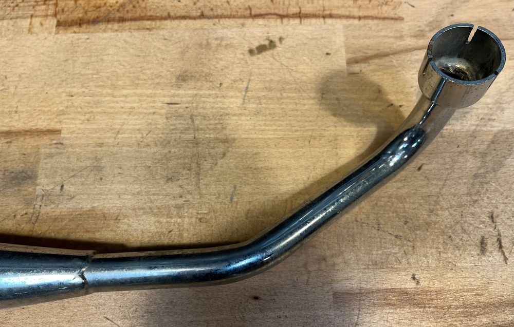 Cilo Auspuff «Cilo 12-2» Chrom NEU NOS ⑤ №219 (Neu (gemäss Beschreibung ...