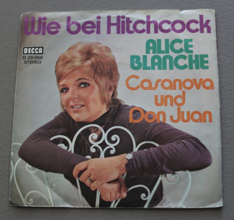 Single, Alice Blanche, Wie bei Hitchcock | Kaufen auf Ricardo