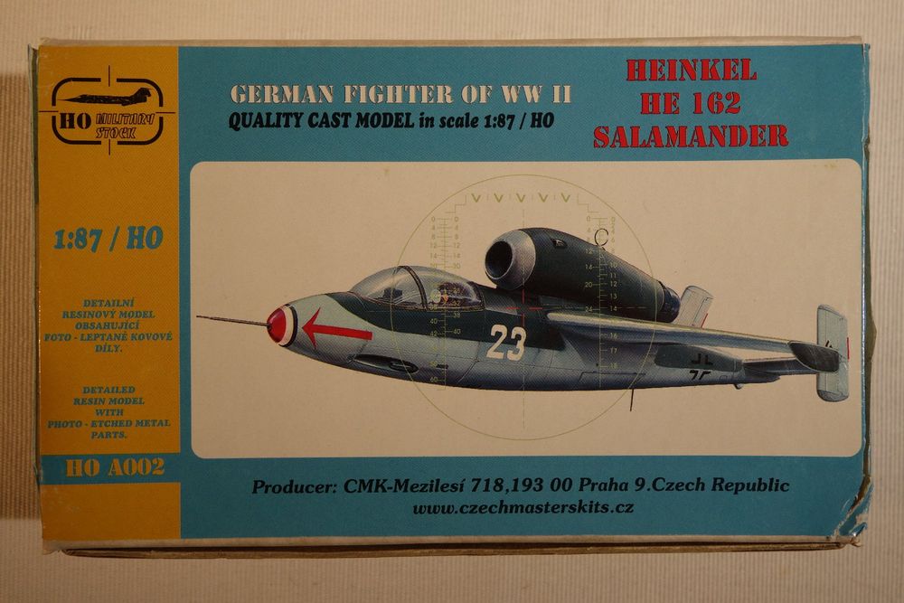 CMK A002 Heinkel He 162 Salamander Resin Kit 1:87 | Kaufen auf Ricardo