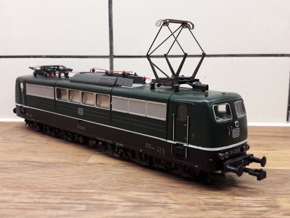 Roco HO DC : DB locomotive électrique à 6 essieux "BR 151" (Gebraucht ...