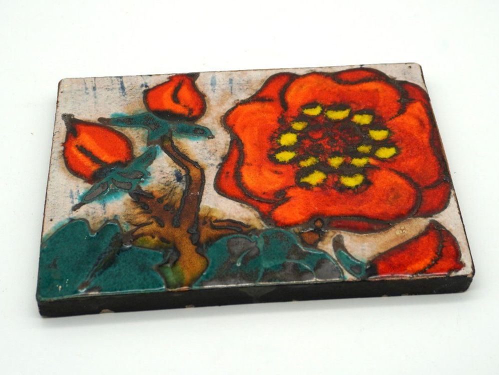 Keramik Platte RUSCHA Rose 1970er Jahre - sehr schön D038 (Gebraucht) in Basel für CHF 42 – mit ...