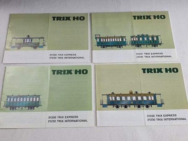 Trix 21230 + 21231 Zugset “König-Ludwig-Zug” Teil 1-4 OVP (Gebraucht ...