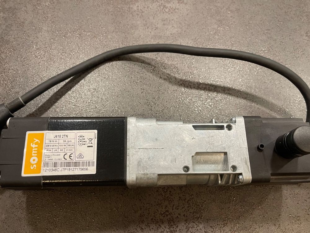 Somfy J418 2TN absolute Neuware Storenmotor (Neu und originalverpackt ...