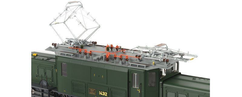 Modelbex Krokodil grün SBB Ce 6/8 III Digital/Sound Spur1 (Neu (gemäss ...