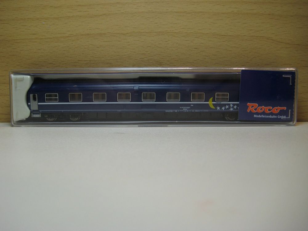 ROCO Schlafwagen Mond+Sterne (Eurofima Typ T2S) ÖBB neu OVP (Neu und ...