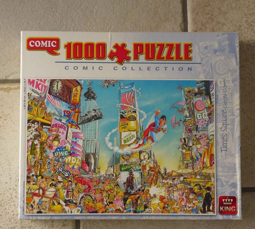Comic Puzzle *Times Square* Gerold Como | Kaufen auf Ricardo