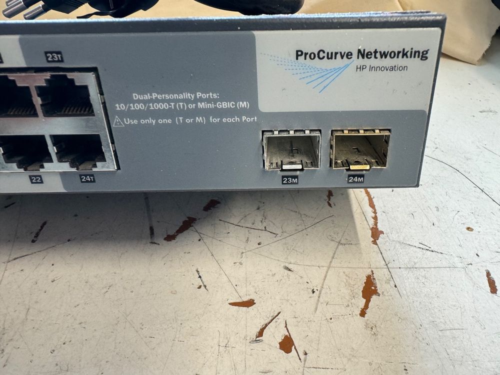 HP ProCurve Switch 1800-24G (Gebraucht) in Steffisburg für CHF 1 – mit ...