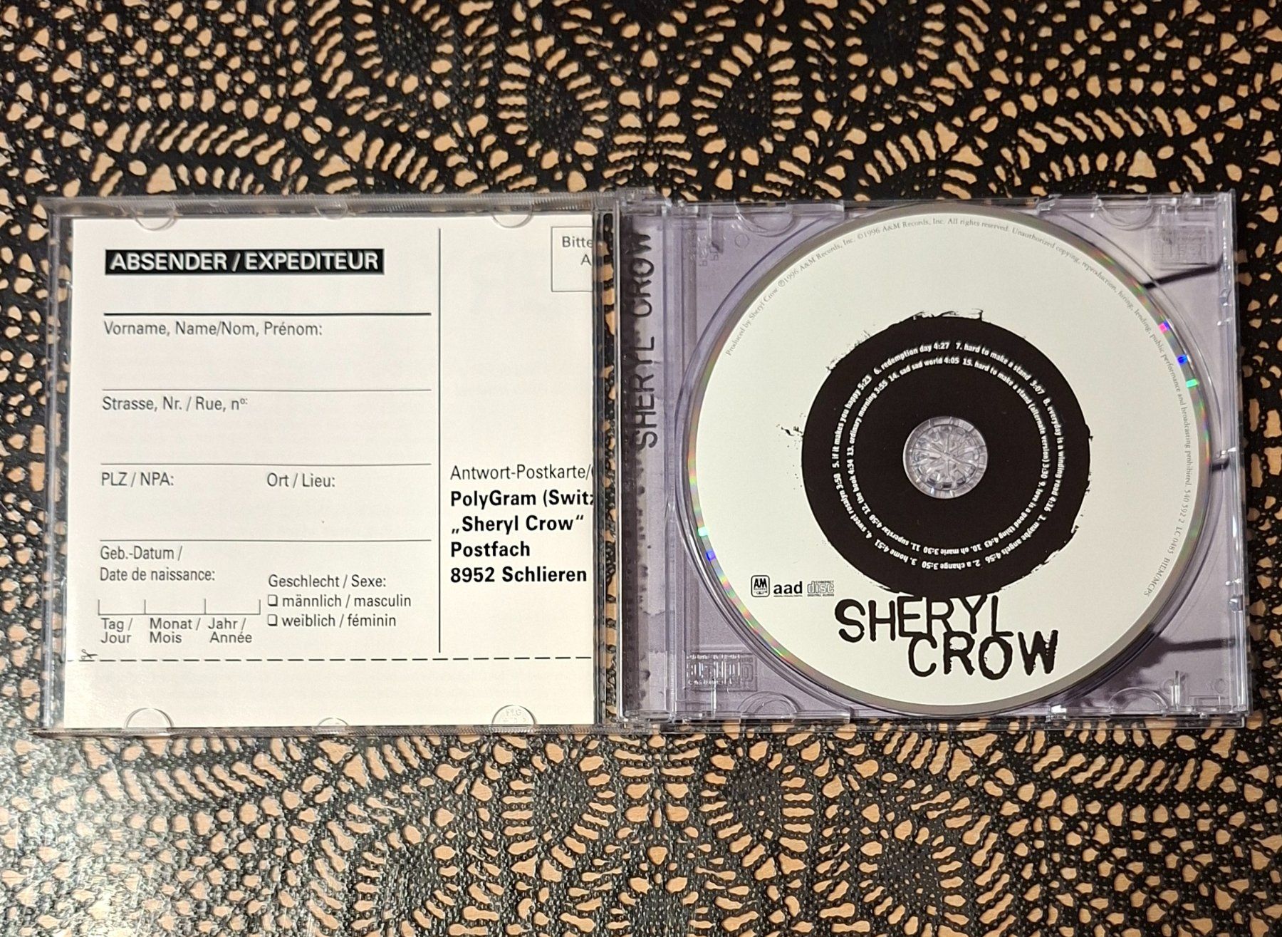 Sheryl Crow - Sheryl Crow, USA Rock CD Album 1996 (Gebraucht) in ...