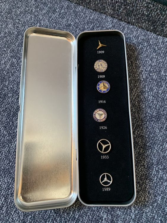 Mercedes-Benz Classic Selection History Pin Set (Neu (gemäss ...