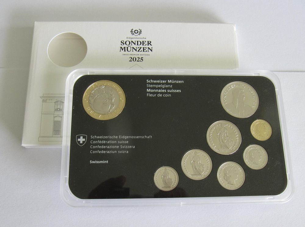 Münzsatz Helvetica 2025 stgl (Neu und originalverpackt) in Moosleerau für CHF 60 – mit Lieferung ...