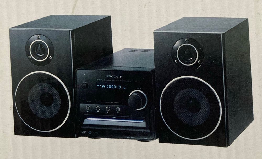 Audio Scott, CD/DVD-Audiosystem, USB, SD, Scart... NEU+OVP (Neu und ...