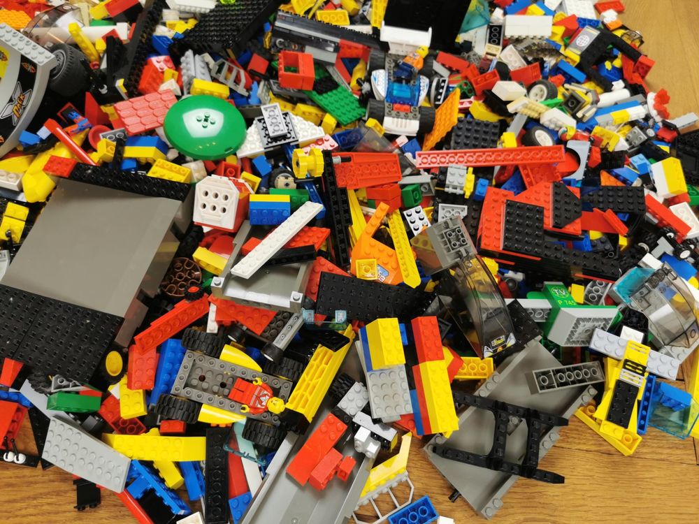 XXL Lego Mix gebrauchte Bausteine Lot en vrac Kiste Konvolut (Gebraucht) in Derendingen für CHF ...