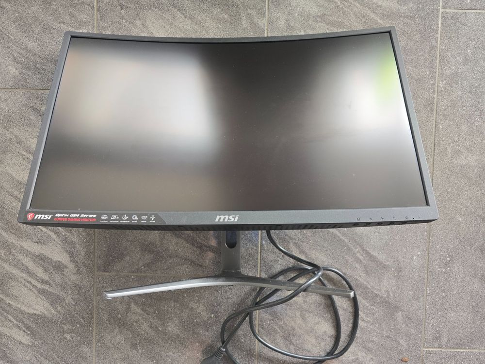 MSI Optix G24 Curved Gaming Monitor 24 Zoll (Gebraucht) in Oberrohrdorf ...