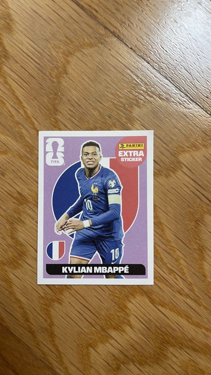 Mbappe Extra Sticker rare Panini FIFA World Cup 2026 (Neu und ...