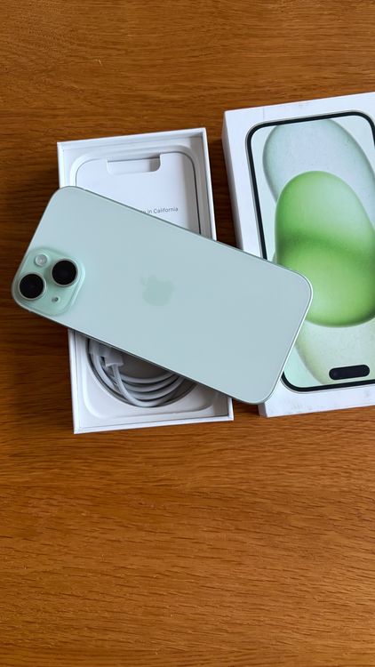iPhone 15 256 GB, grün (Gebraucht) in Ried b. Kerzers für CHF 435 – mit ...