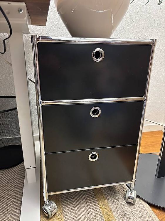 2x Moderner Büro-Rollcontainer Interio, 3 Schubladen (Gebraucht) in ...