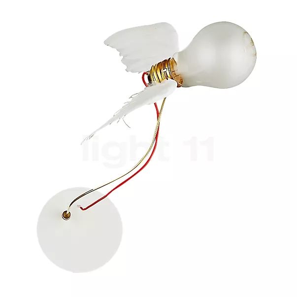 Ingo Maurer Lucellino - Deckenlampe weiss Engel mit Flügeln (Gebraucht ...