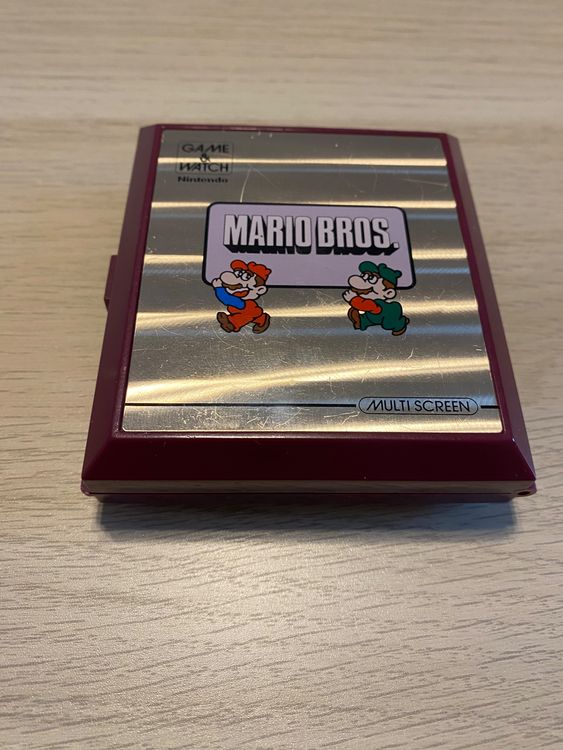 Game & Watch Mario Bros - Nintendo - Vintage 1983 (Gebraucht) in ...