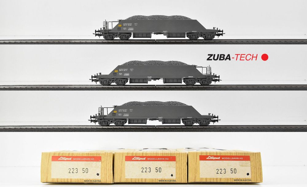 3x Liliput 22350 Neuschotterwagen der SBB H0 GS mit OVP (Gebraucht) in St. Gallen für CHF 70 ...