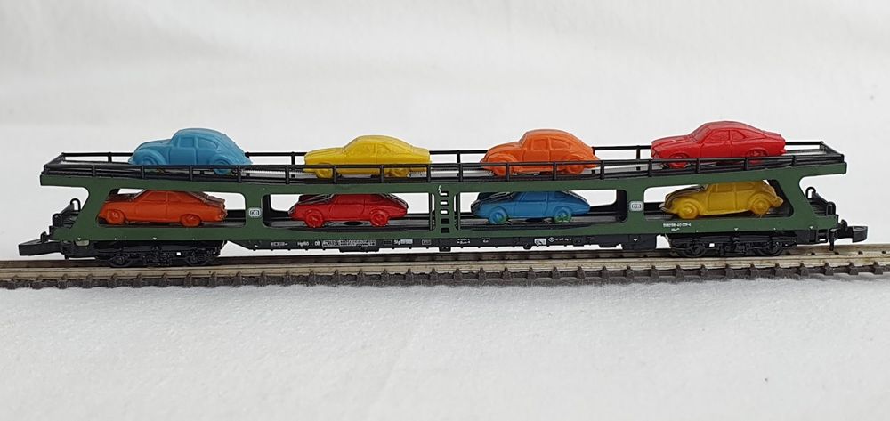 Märklin 8714 Spur Z DB DDm 915 Reisezug-Autotransportwagen | Kaufen auf ...