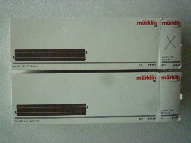 NEU - 17x Märklin 24229 C-Gleis - Voie C (Neu und originalverpackt) in ...