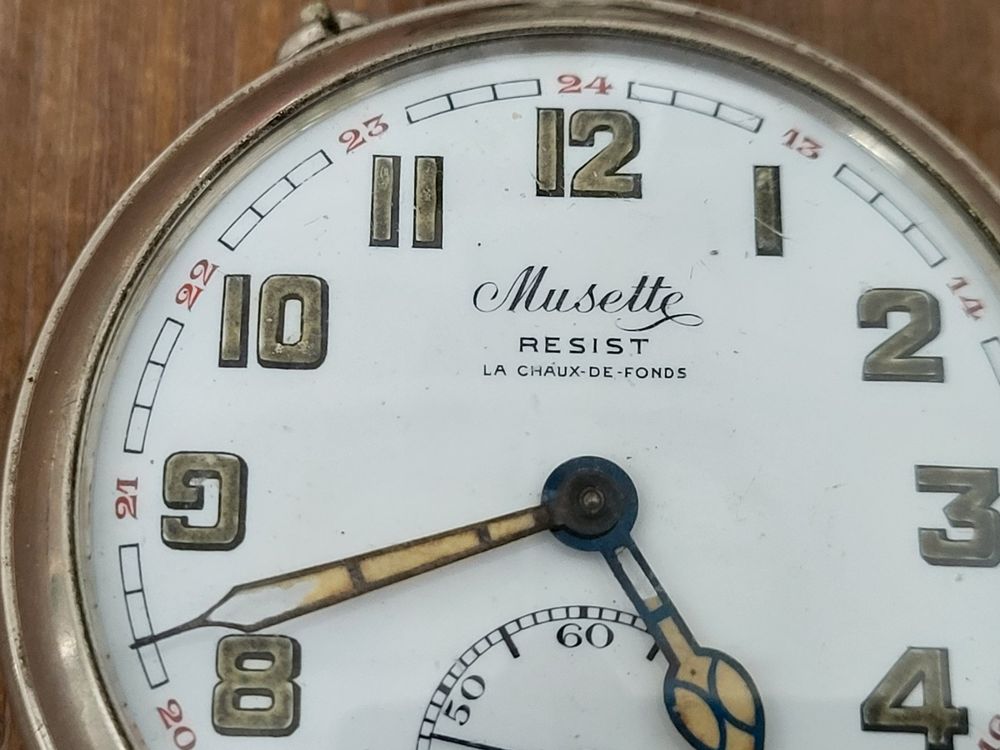 TASCHENUHR MUSETTE 49 MM (Defekt) in Lommiswil für CHF 18 – mit ...